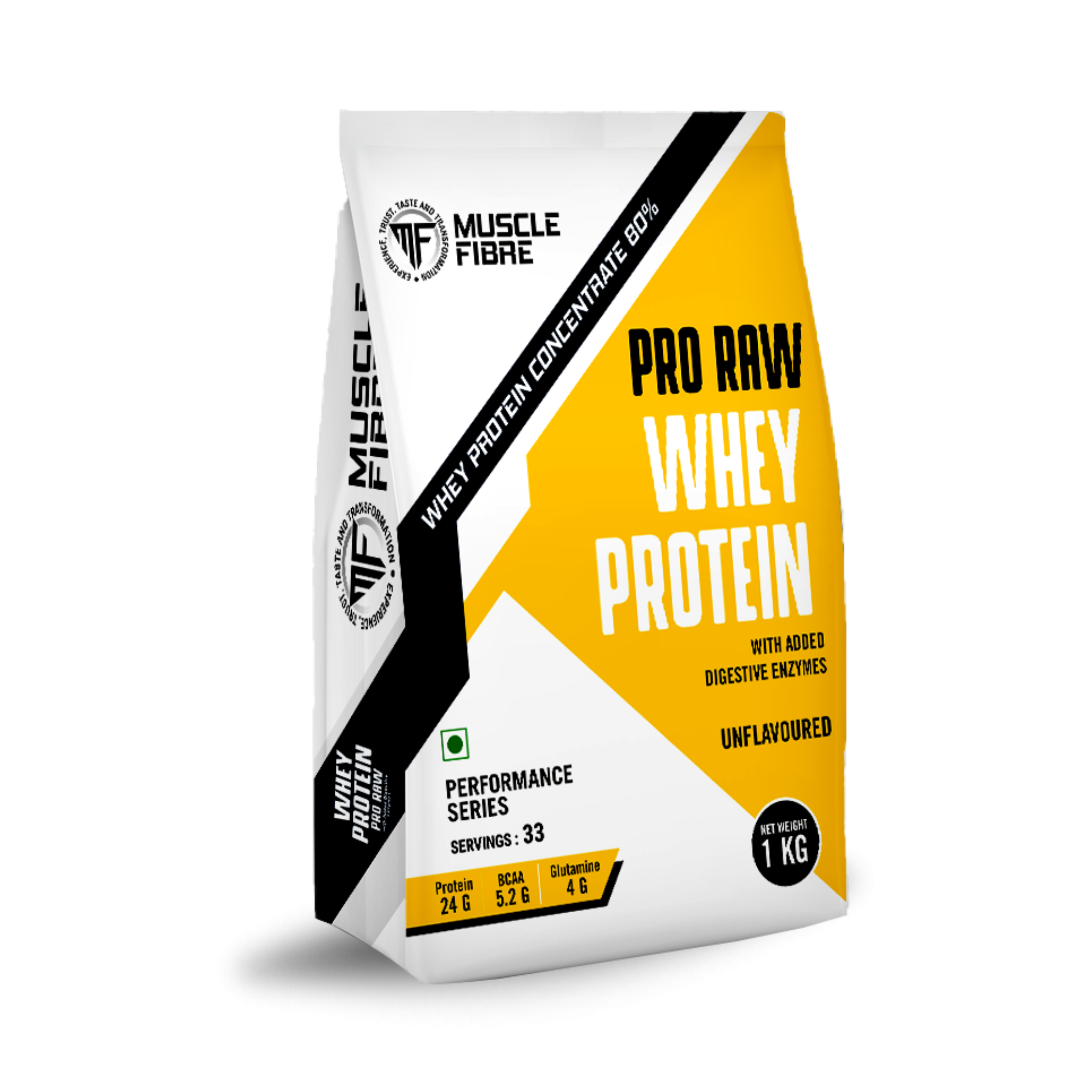 Pro Raw Whey Protein 1Kg – Muscle Fibre