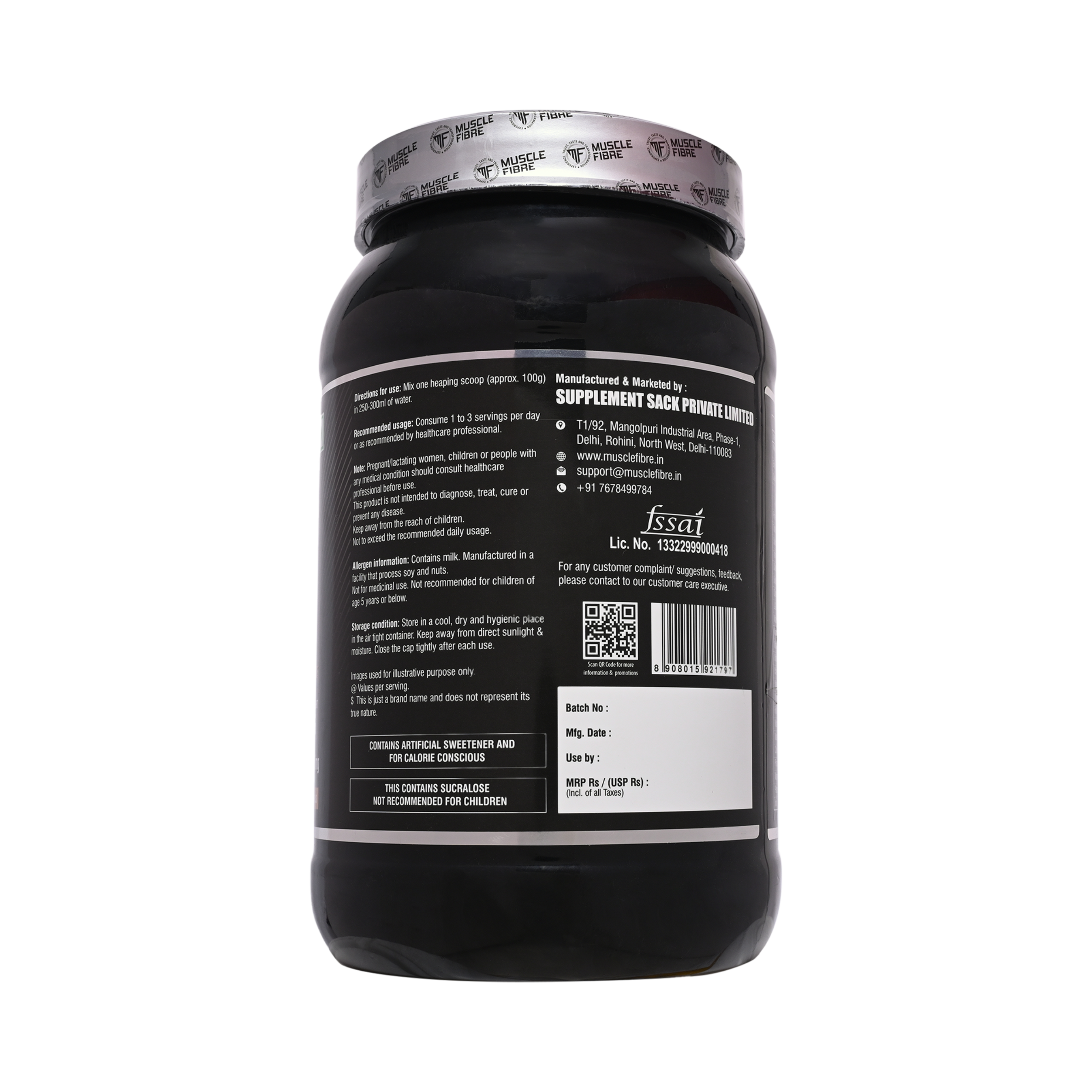Turbo Mass Gainer 1Kg – Muscle Fibre